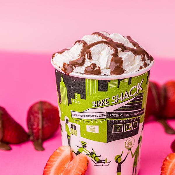 Sweet dreams with Shake Shack’s Chocolate Covered Strawberry Shake