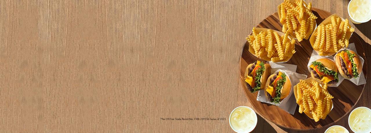 Shake Shack Philippines Order for Pickup or Delivery