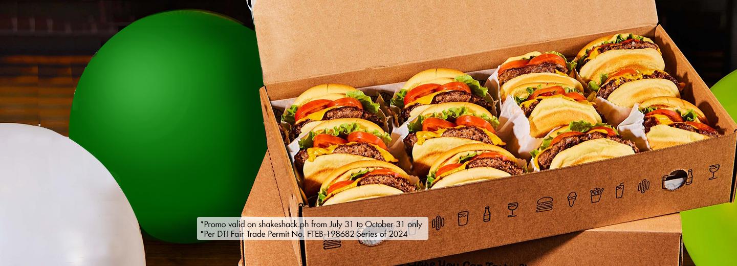 Shake Shack Philippines Order for Pickup or Delivery