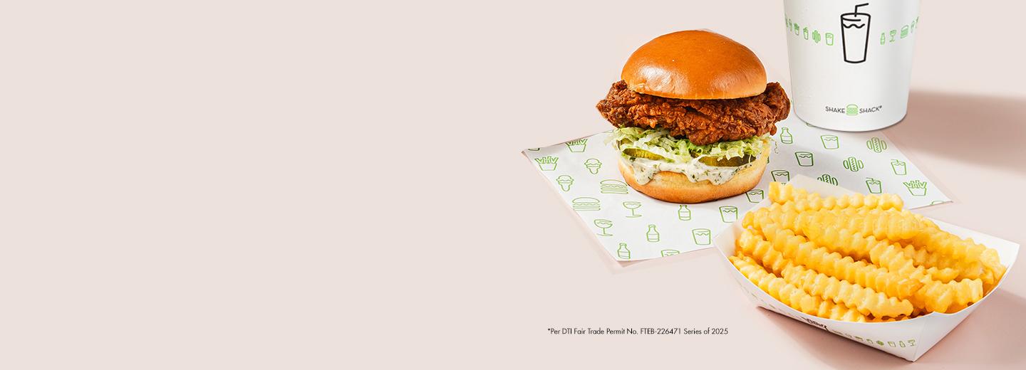 Shake Shack Philippines Order for Pickup or Delivery
